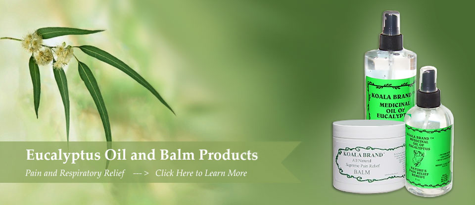 Koala Brand Products - Oil of Eucalyptus | Lavender Oil | Tea tree Oil ...